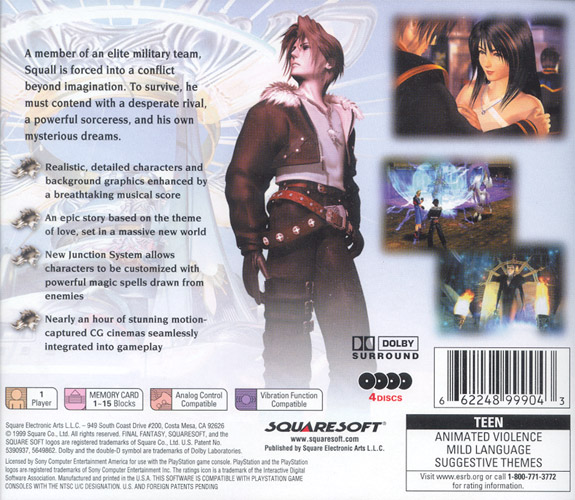 Final Fantasy VIII [NTSC-U] [Disc2of4] ISO